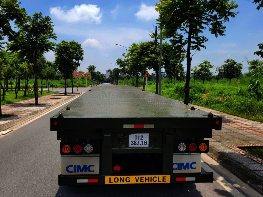 MOOC SÀN 3 TRỤC 40 FEET CIMC HUAJUN - Máy Đông Dương